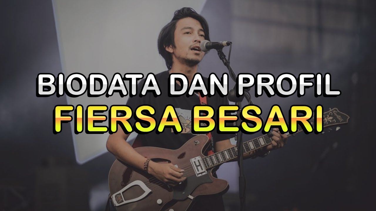 Biodata dan Profil Penulis Fiersa Besari - YouTube