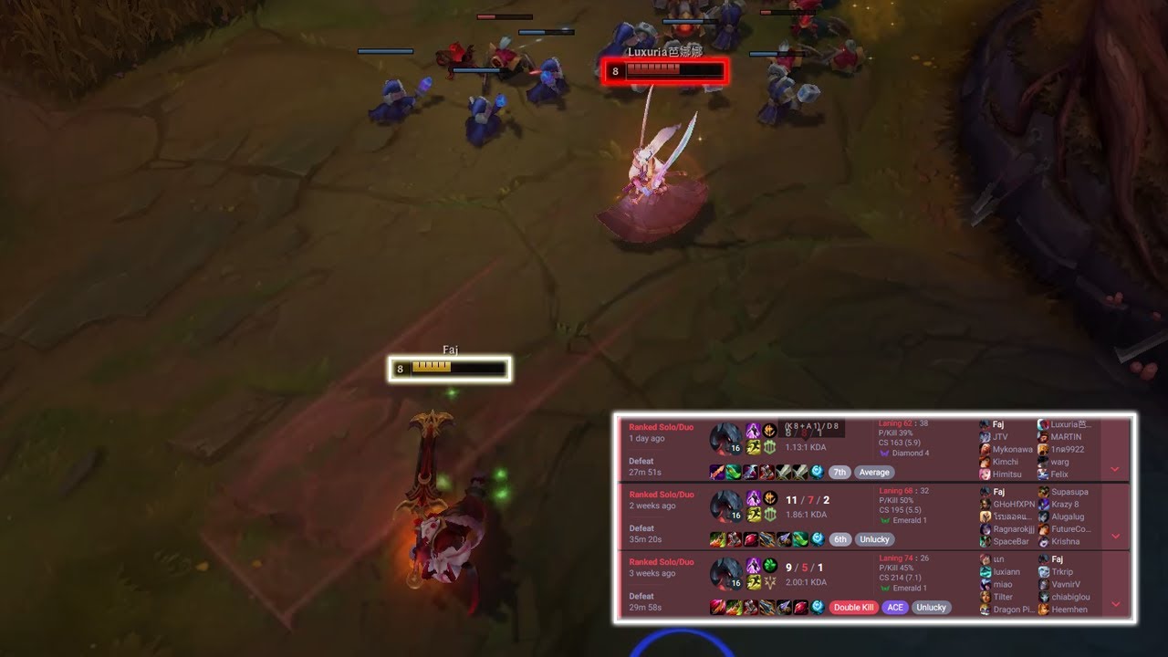 WIN LANE, LOST GAME USING AATROX | FAJ - YouTube