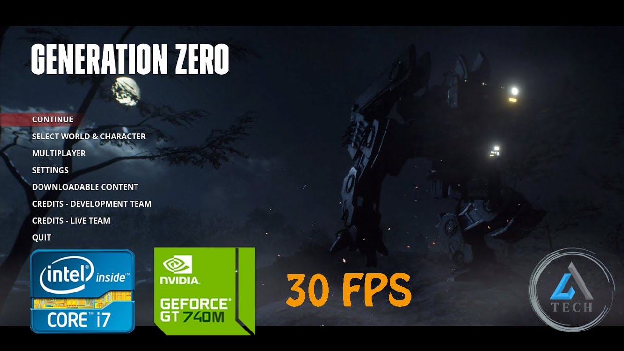 Generation Zero Gameplay PC | NVidia GT 740M 2GB | Lowest Setting - YouTube