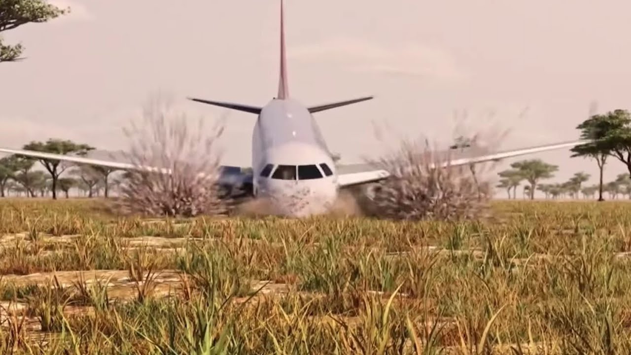 LAM Mozambique Airways Flight 470 - Crash Animation - YouTube