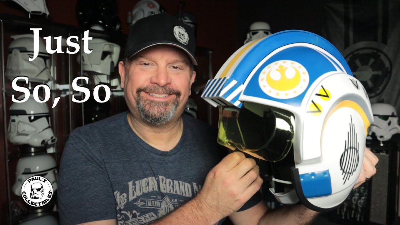Star Wars Carson Teva X-Wing Helmet from Pilot Bay | Review - YouTube