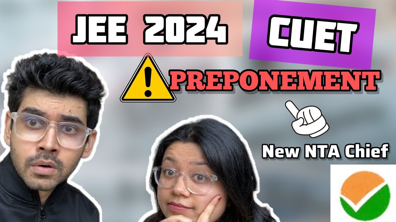 🚨JEE 2024 - OFFICIAL Update - ⚠️ PREPONEMENT ⚠️ #jee2024 #jee #iit # ...