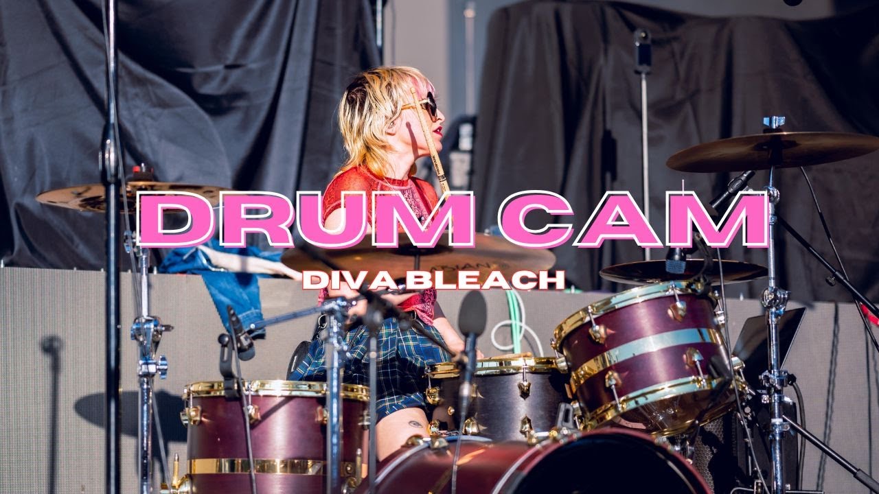 Diva Bleach DRUM CAM (Meghan Herring POV 8123 Fest Full Set) - YouTube