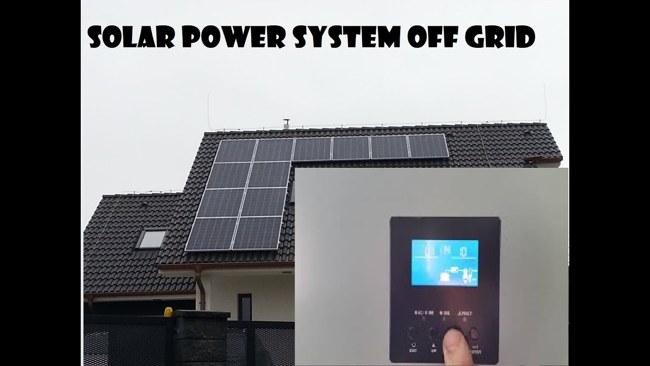 3kw Solar Panels,Inverter 48V/4000W Axpert KS-and MPP Solar Power ...