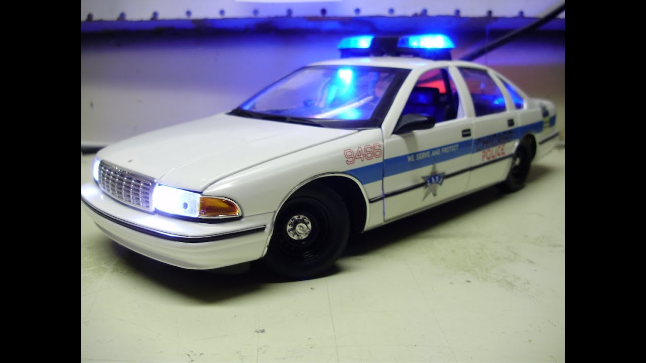 James' custom 1:18 scale Chevrolet Caprice Chicago PD diecast model ...
