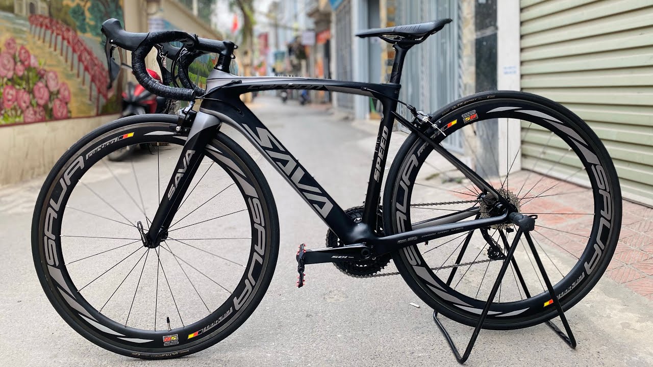 SIÊU LƯỚT Sava Pro 6.0 Carbon Full Shimano 105 r7000 tiết kiệm mua mới ...
