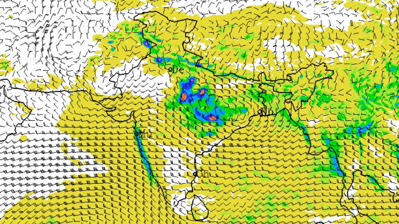 Monsoon Remains Active Across Central India; Extremely Heavy Rainfall ...