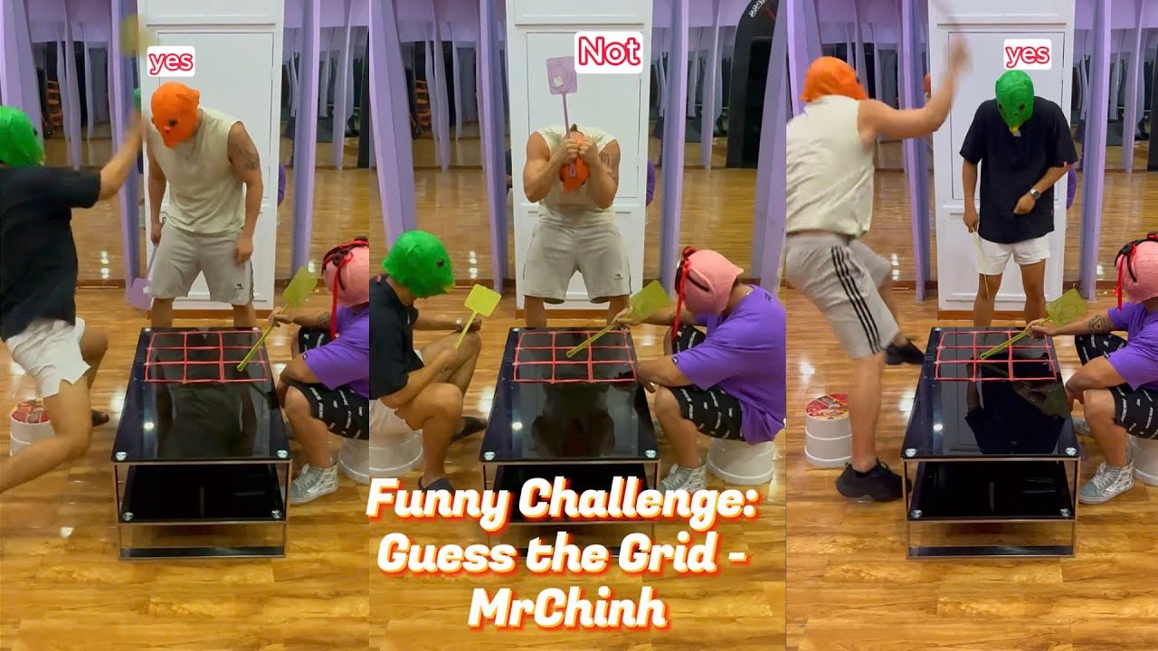 Funny Challenge: Guess the Grid - MrChinh #funnychallenge - YouTube