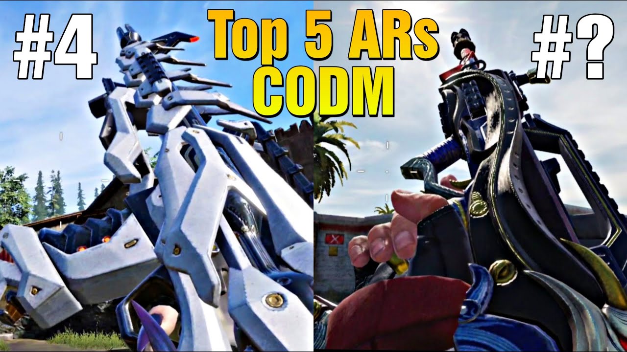 Top 5 Best Assault Rifles in COD Mobile(Ranked)! Best ARs in CODM! COD ...