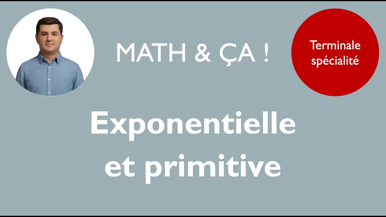 Exponentielle et primitive - YouTube