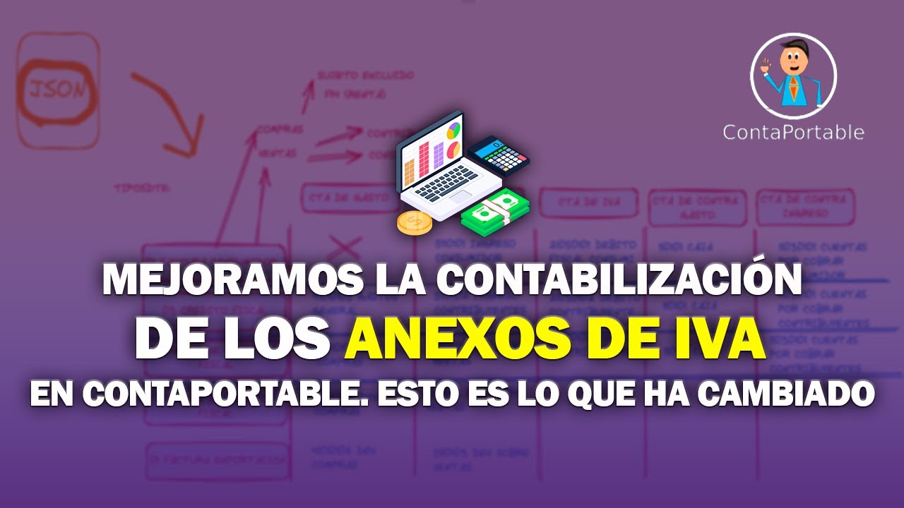 Mejoramos la contabilización de anexos de IVA en Contaportable: Esto es lo que ha cambiado ...