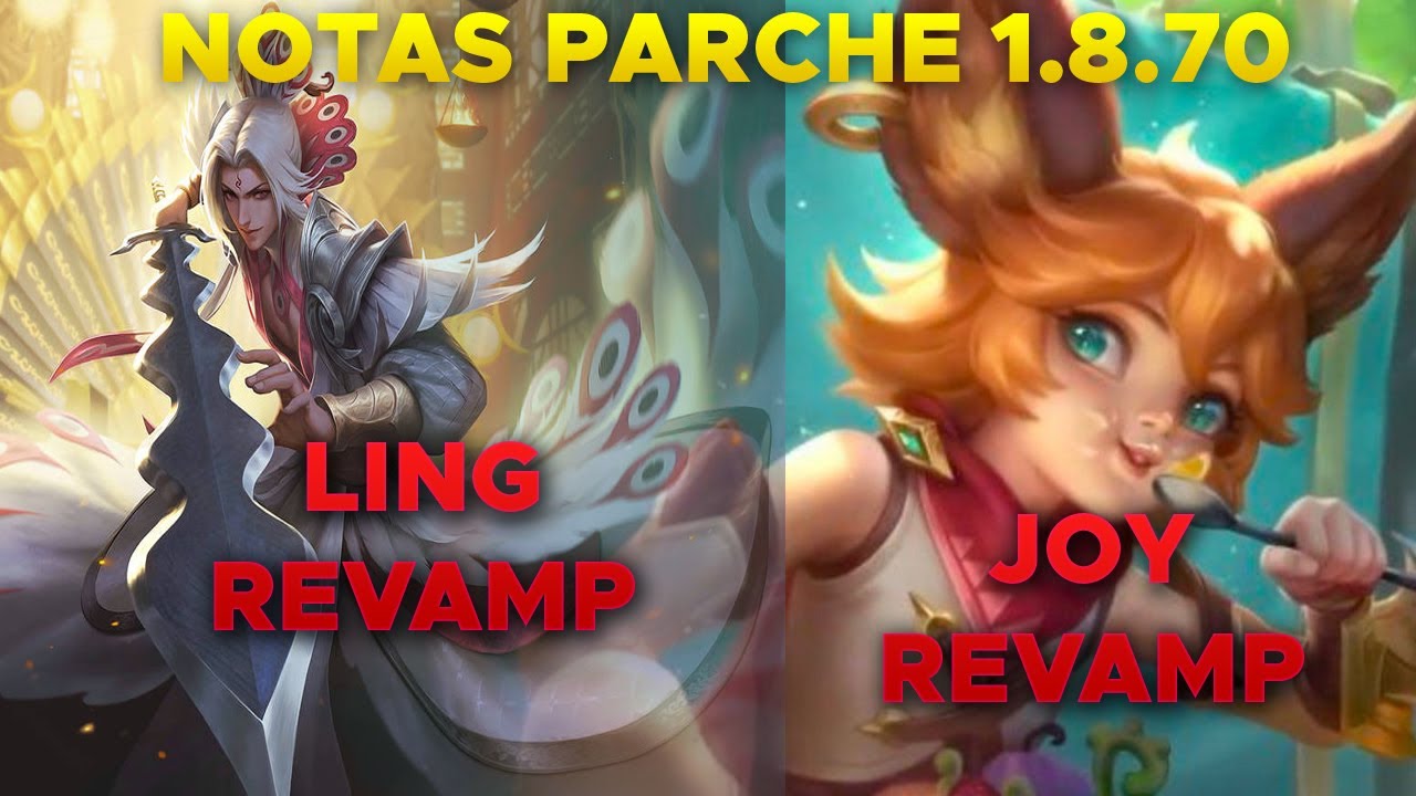 ULTRA ACTUALIZACION: 2 NUEVOS TALENTOS Y REVAMP JOY,LING,LOLITA😱 | MOBILE LEGENDS ESPAÑOL - YouTube