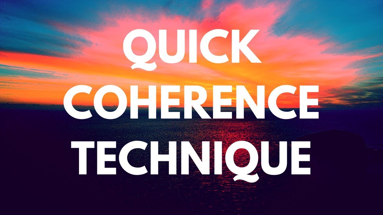 Quick Coherence Technique by HeartMath Institute - YouTube