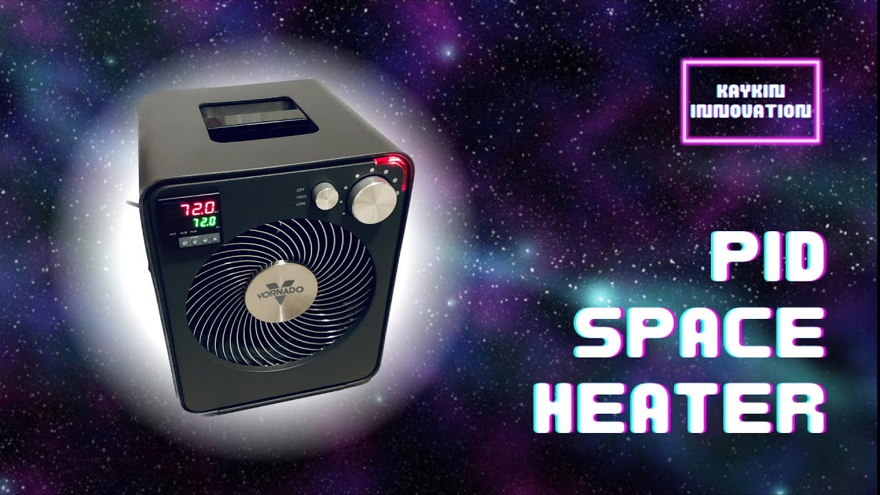 PID controlled space heater - YouTube