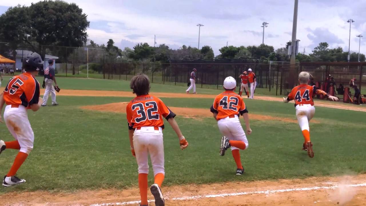 Josh Batting - 12U Babe Ruth Florida State Tournament - Walk-off - YouTube