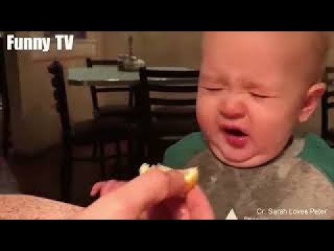 Limon yiyen Bebekler :)) - Komik bebekler