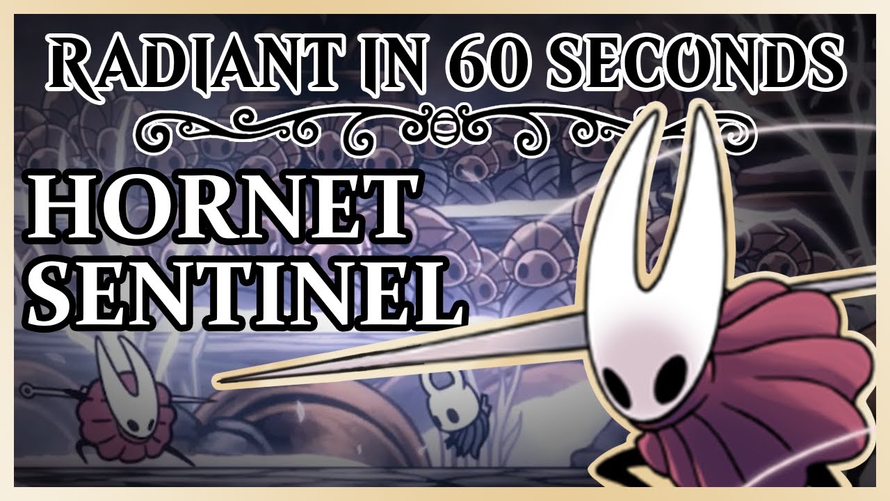 How to Beat HORNET SENTINEL on RADIANT Explained in 60 Seconds |Hollow ...