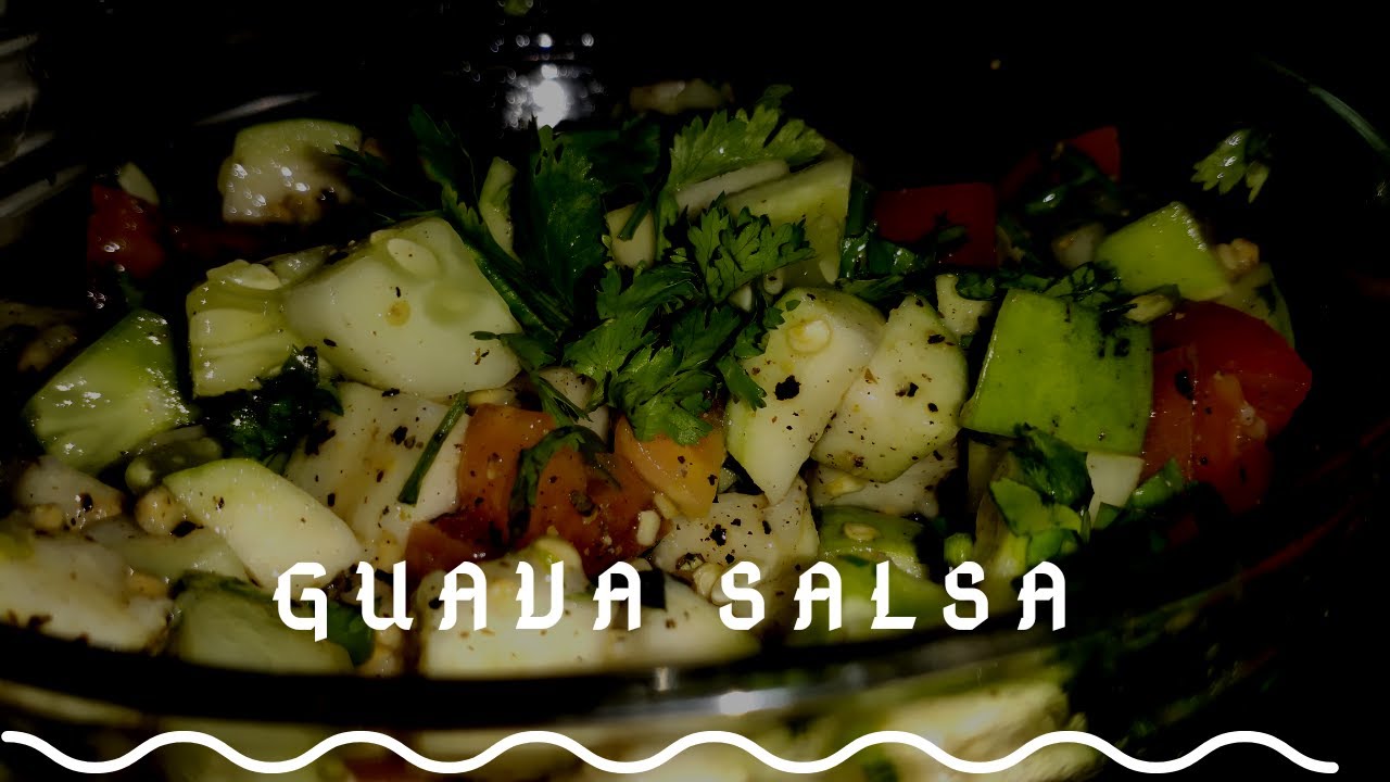 how to make guava salsa | guava salsa recipe - YouTube