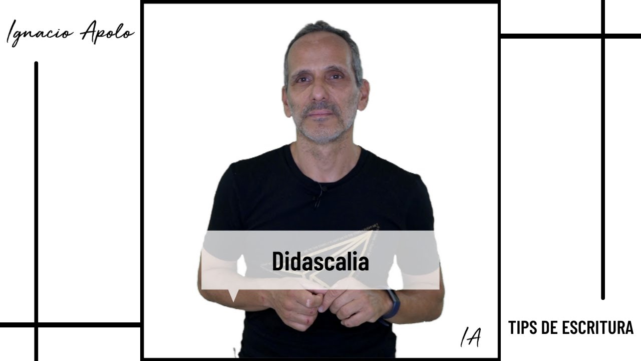 Didascalia | Tips de Dramaturgia - YouTube
