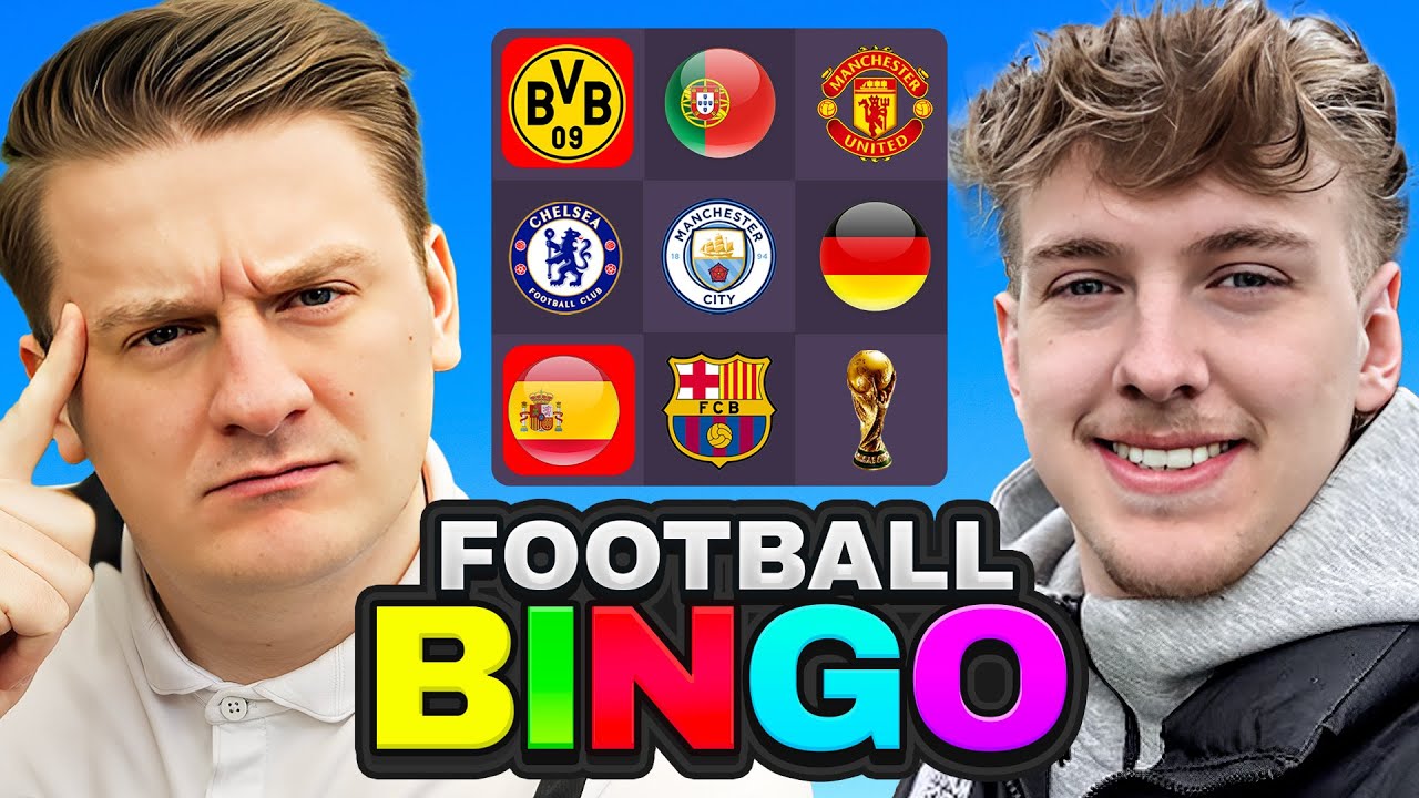 FOOTBALL BINGO Vs @Fiago - YouTube