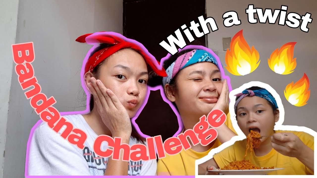 Bandana challenge with a twist - YouTube