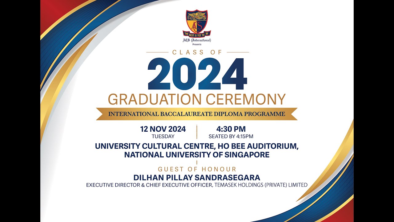 ACS (International) IB Graduation Ceremony 2024 - YouTube