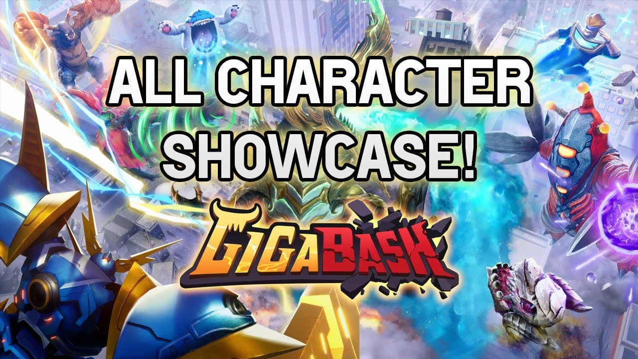 ALL CHARACTERS ATTACKS, TAUNTS, & SUPERS! (GigaBash) - YouTube