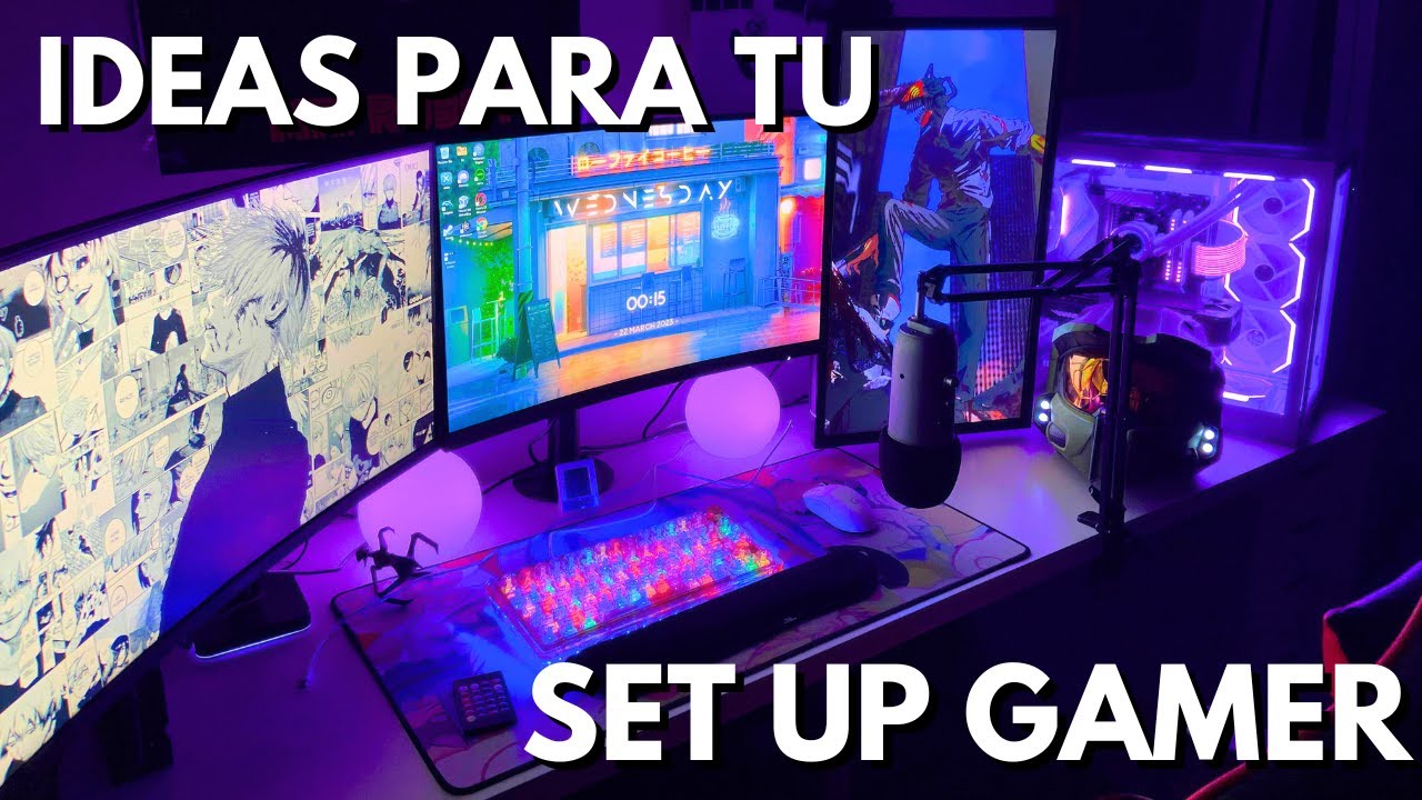 IDEAS para tu SET UP GAMER / Revisando SET UP de la COMUNIDAD #17 - YouTube