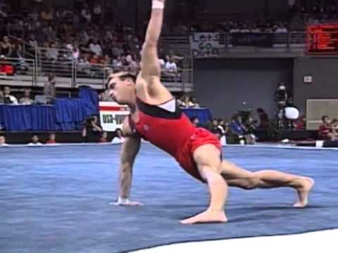 Sean Townsend - Floor Exercise - 2001 U.S. Gymnastics Championships - Men