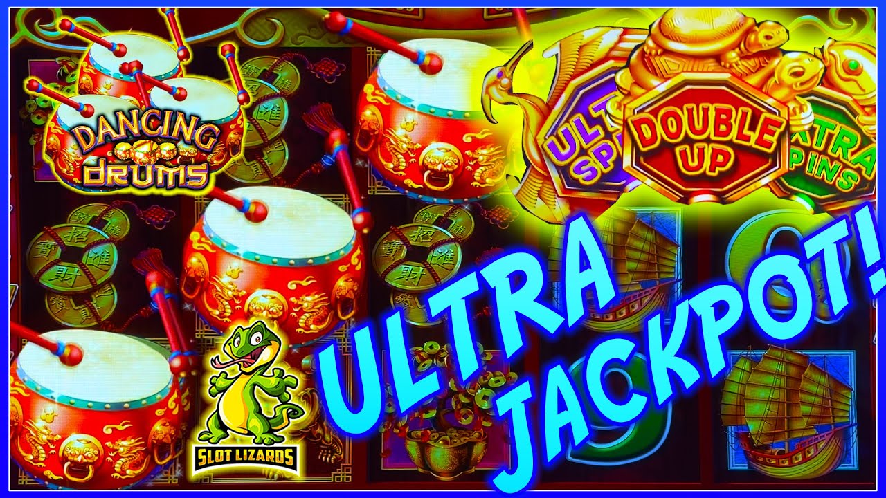 AWESOME JACKPOT BONUS!!! Dancing Drums VS Bao Zhu Zhao Fu Slot ULTRA ...