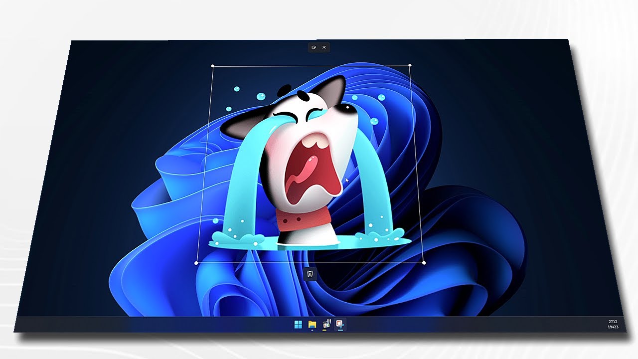 Stickers in Windows 11 - YouTube