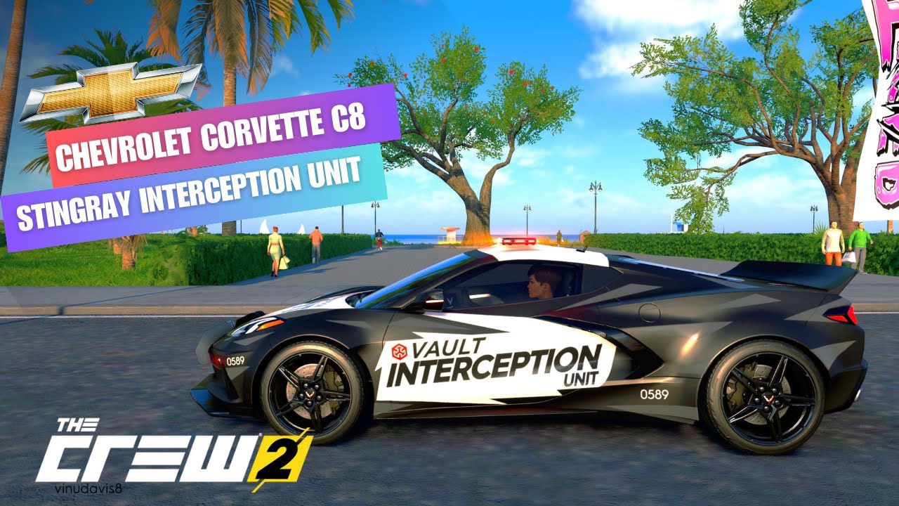 High-Speed Justice 👮: Corvette C8 Stingray Interceptor Unit 🚔 Free roam ...