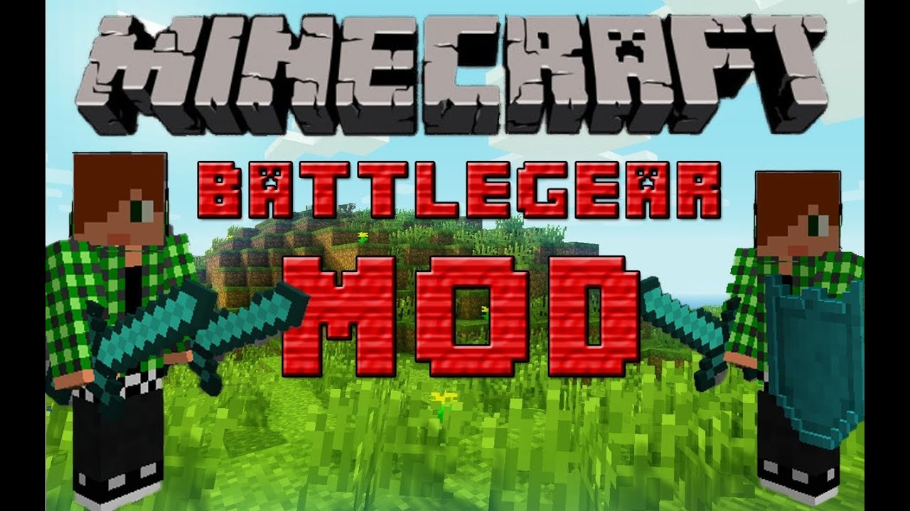 Minecraft Mody - Battlegear 1.6.4/1.6.2 - Tarcze, Maczugi, 2 Miecze i ...