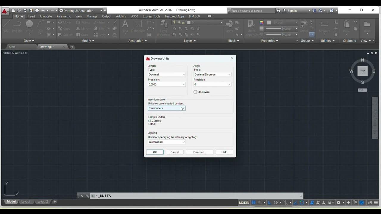 1ère partie présentation de l'interface Autocad - YouTube