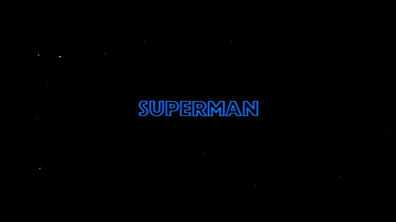 Superman - opening credits - YouTube