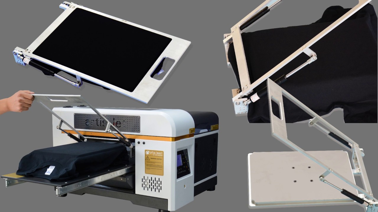 Simplely professional T-shirt/garment jig artisJet custom DTG printers ...