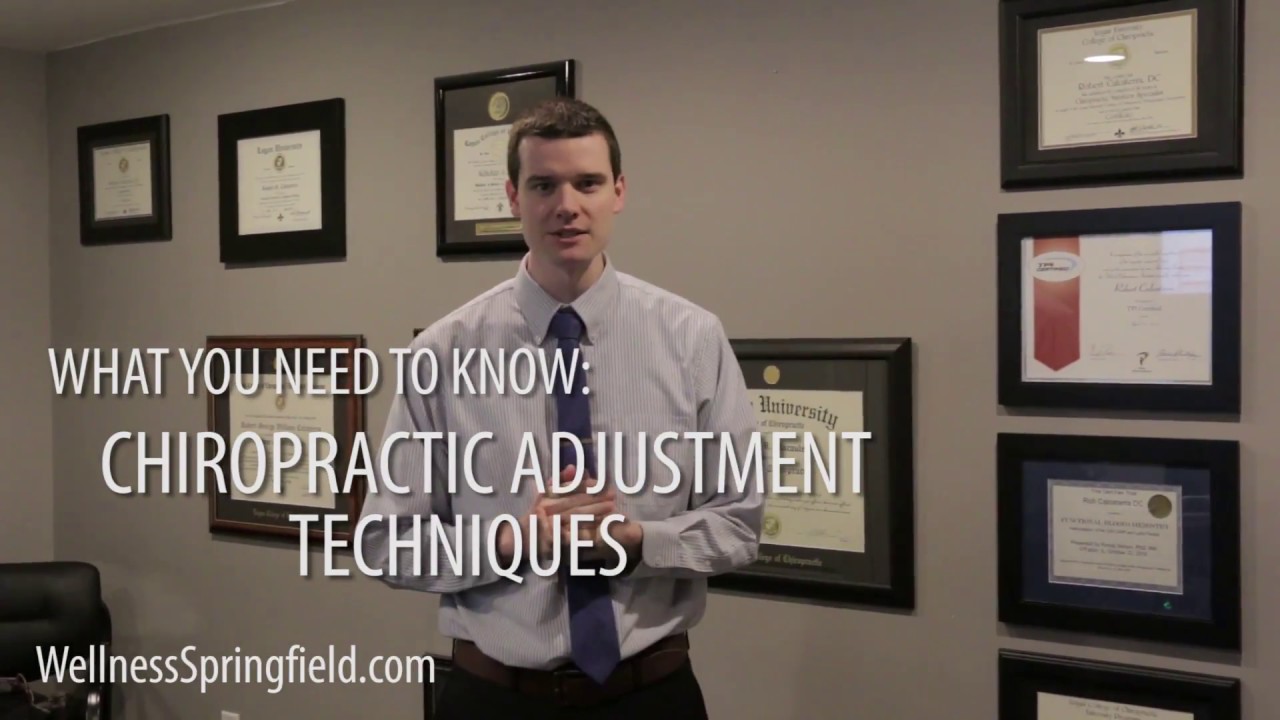 Springfield IL Chiropractic Adjustment Techniques - YouTube