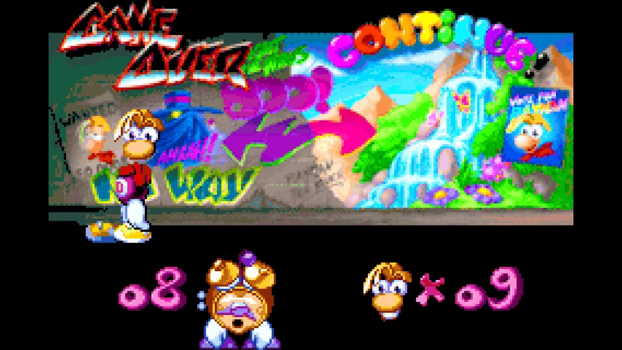 Game Over: Rayman Advance (GBA) - YouTube