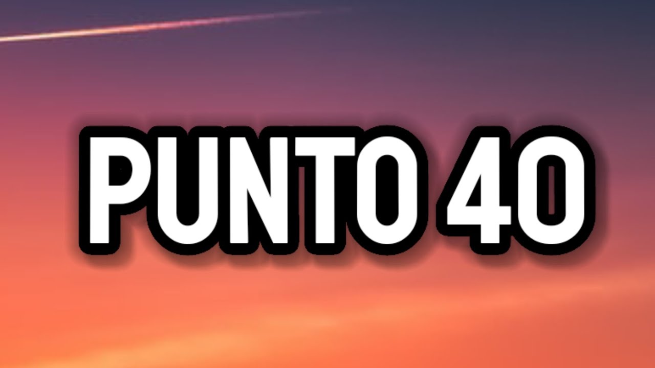Rauw Alejandro x Baby Rasta - PUNTO 40 (Letra_Lyrics) _ Saturno - YouTube