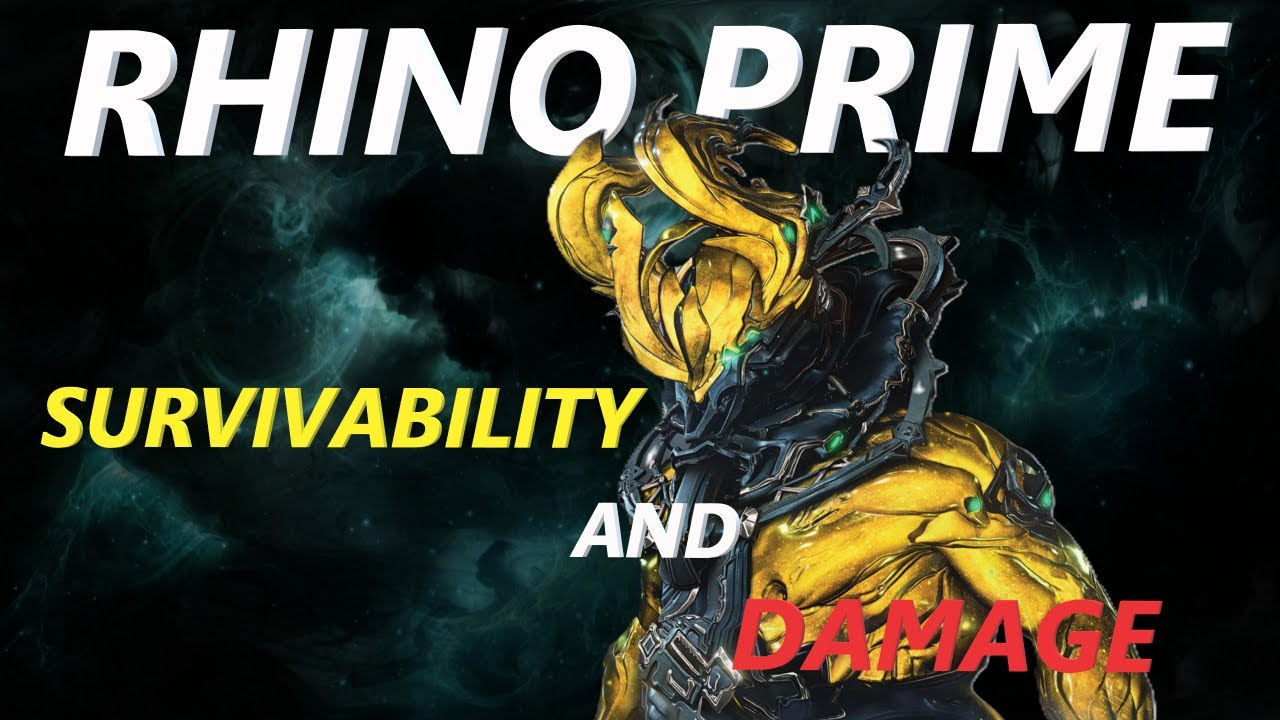 RHINO PRIME THE OG IS BACK | SURVIVABILITY AND DAMAGE!! - YouTube