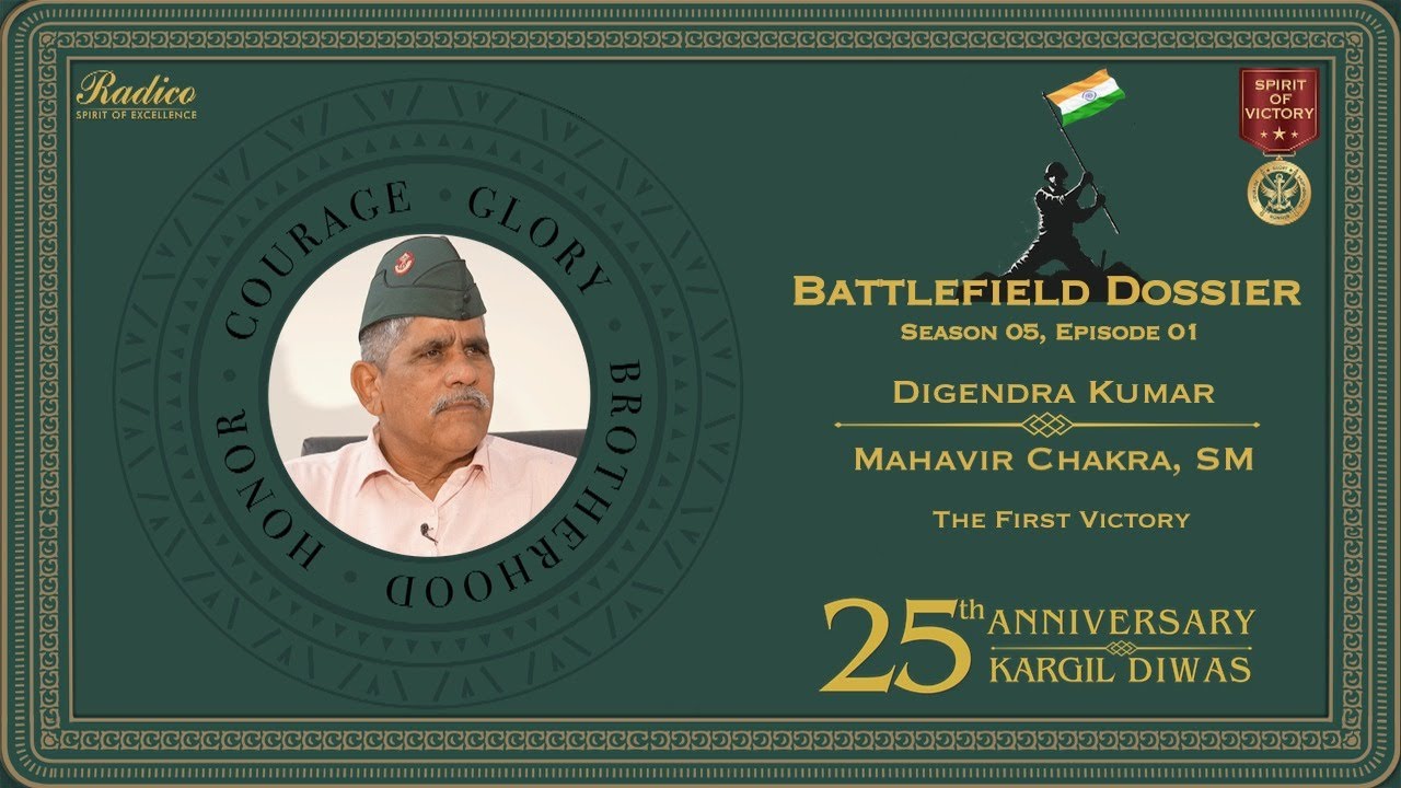 Battlefield Dossier S5 | E1: Digendra Kumar, Maha Vir Chakra, 2 ...