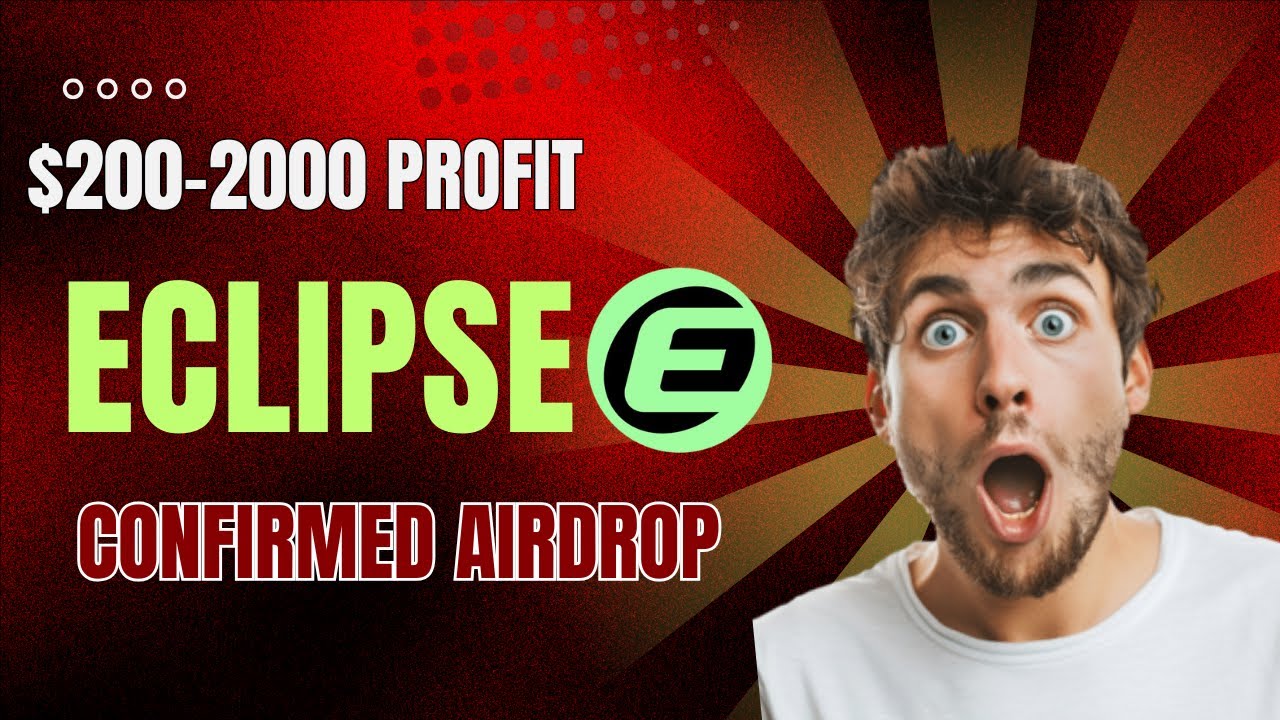 Eclipse Confirmed Airdrop, Full Tutorial Hindi. 🤑 65 Million Funding, Strong Backing - YouTube