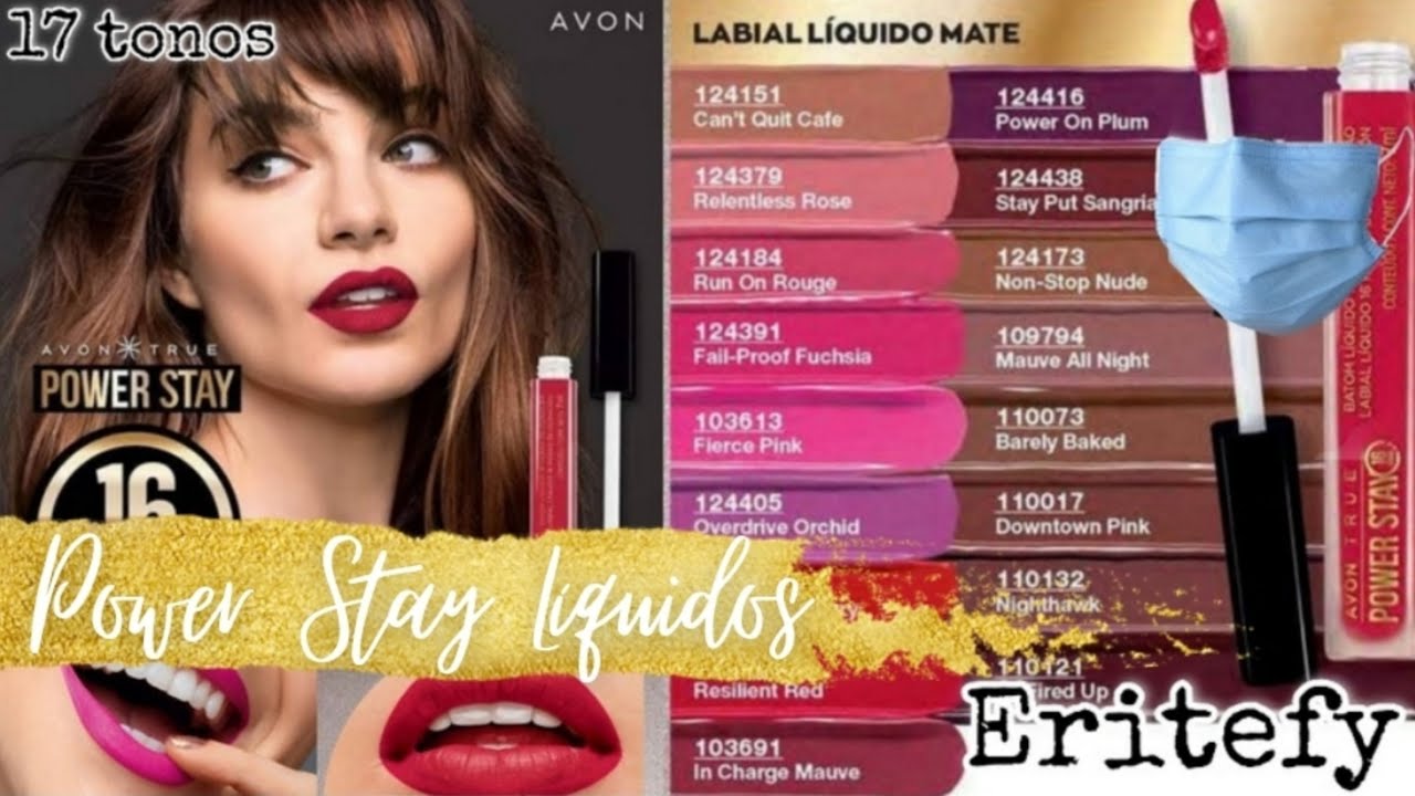 Labiales POWER STAY LIQUIDOS | COLECCION COMPLETA | 17 tonos | RESEÑA ...
