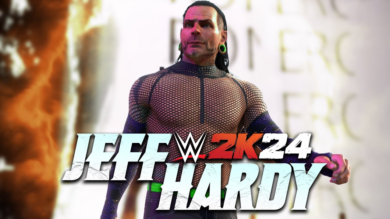 AEW JEFF HARDY Entrance/GFX| New WWE 2K24 Mods|WWE2K24 MOD| - YouTube