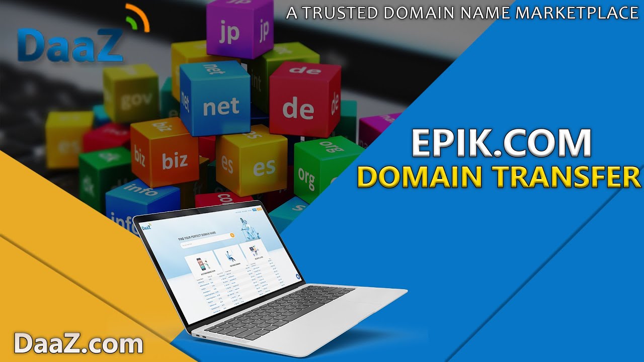 How to transfer domain name at Epik.com? - YouTube