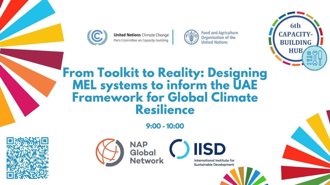 Toolkit to Reality: Designing MEL systems to inform the UAE Framework ...