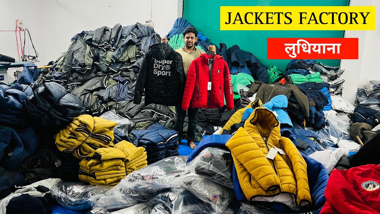 🇮🇳 Biggest Jackets Factory Ludhiana / Trending Jackets & Wincheaters ...