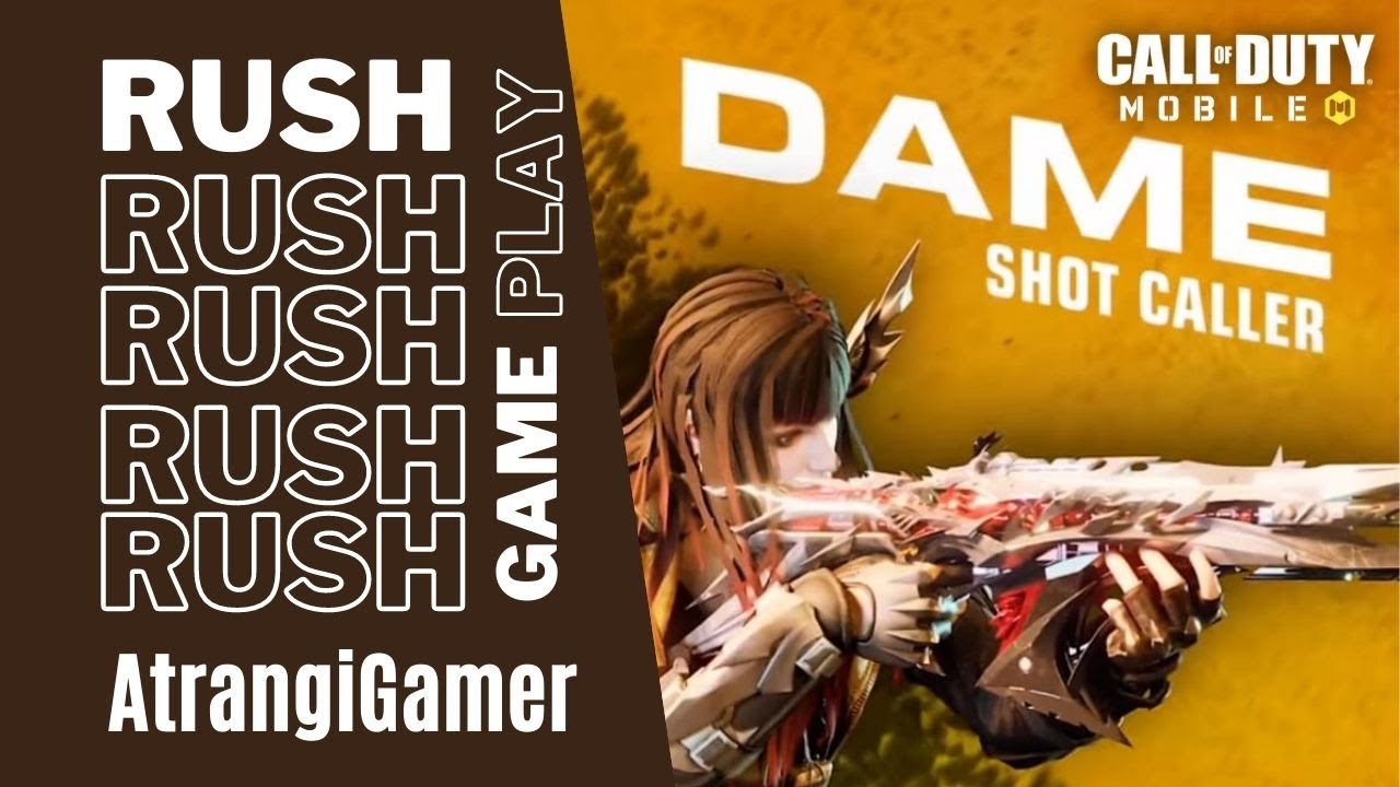 Rush Gameplay CODM Live Stream | AtrangiGamer - YouTube