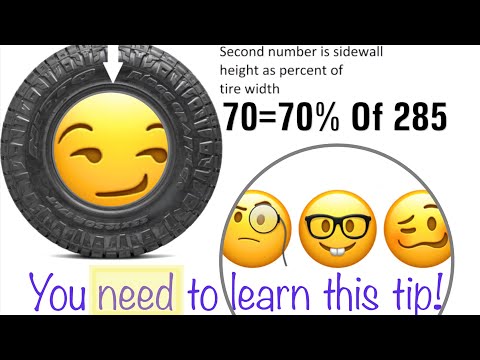 Metric Tire Sizes Explained! How to convert to standard in 2 minutes