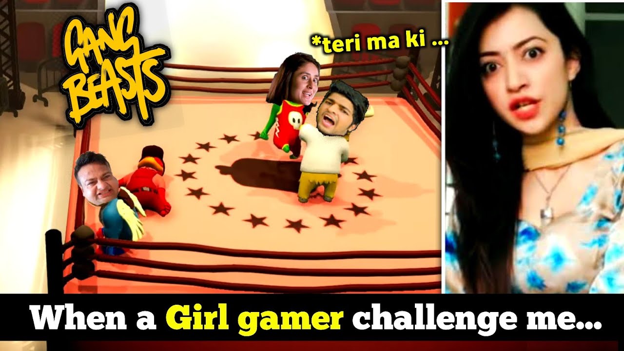 When a girl gamer challenge me...🤣🔥 - YouTube